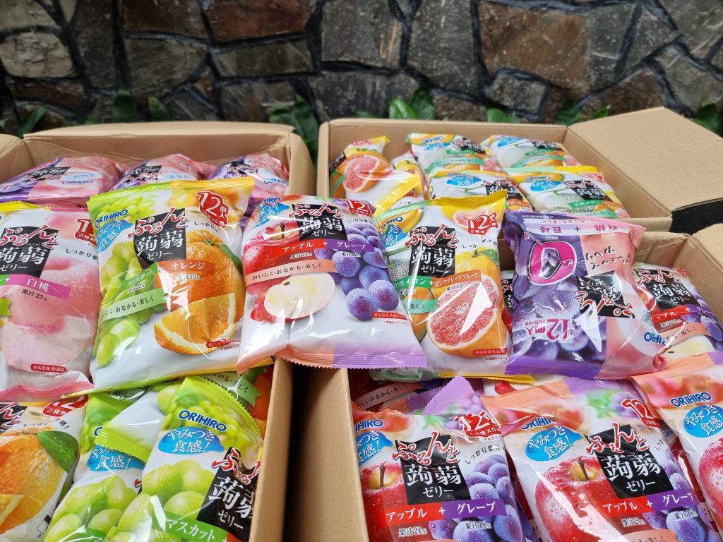 Gửi thạch rau câu Orihiro từ Sài Gòn đi Trung Quốc